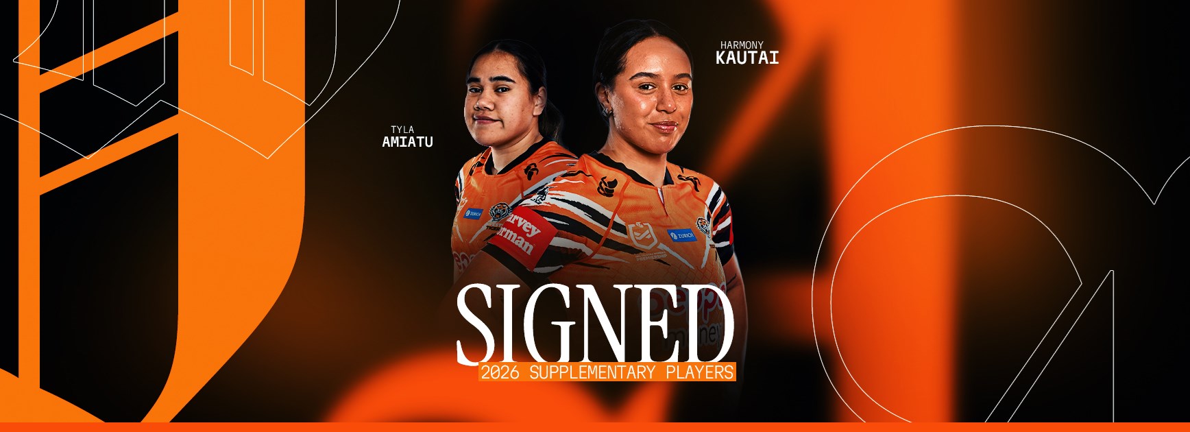 Amiatu and Kautai join Wests Tigers NRLW squad on Supplementary ...