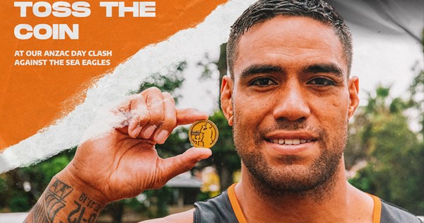 Toss the coin on Anzac Day! | Wests Tigers