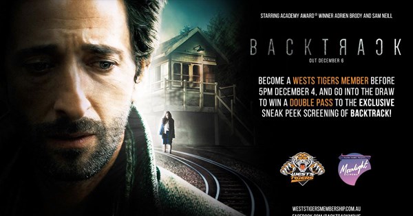 Win tickets to the new movie Backtrack! | Wests Tigers