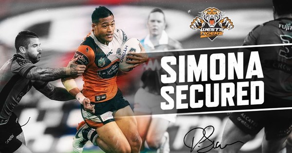 Wests Tigers secure Tim Simona | Wests Tigers