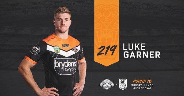 Luke Garner caps off incredible rise with debut | Wests Tigers