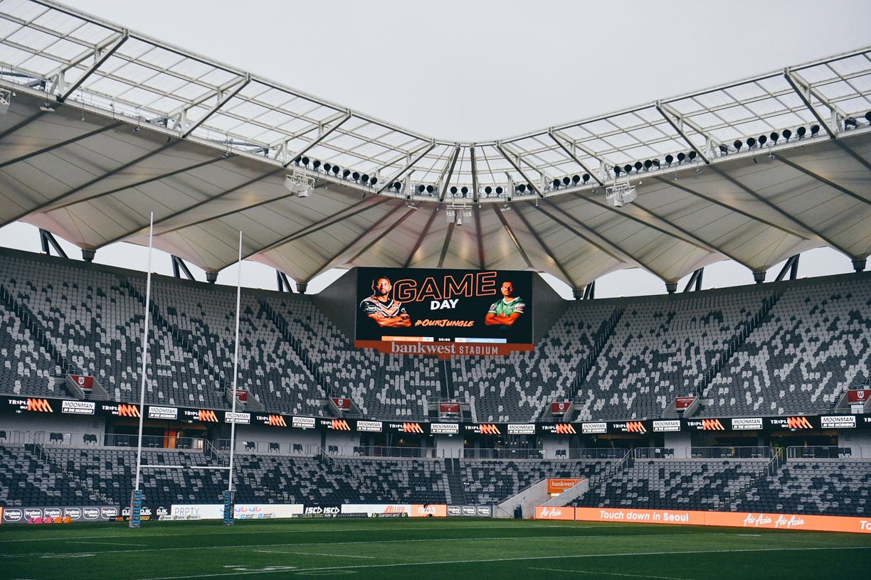 Pre-game at Bankwest Stadium | Wests Tigers