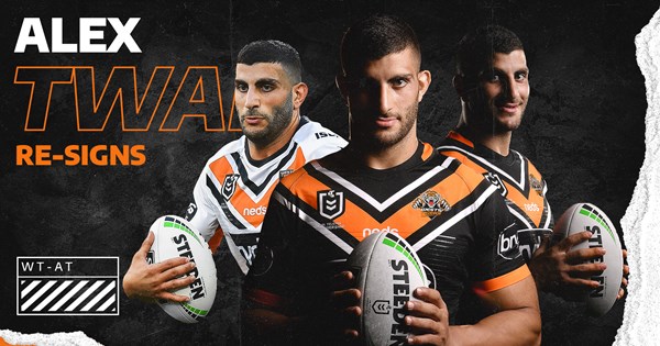 Wests Tigers re-sign Alex Twal | Wests Tigers