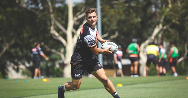 Jake Simpkin is loving his time in the NRL squad | Wests Tigers