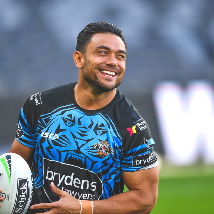 David Nofoaluma named 2020 NRL Players’ Player - Wests Tigers