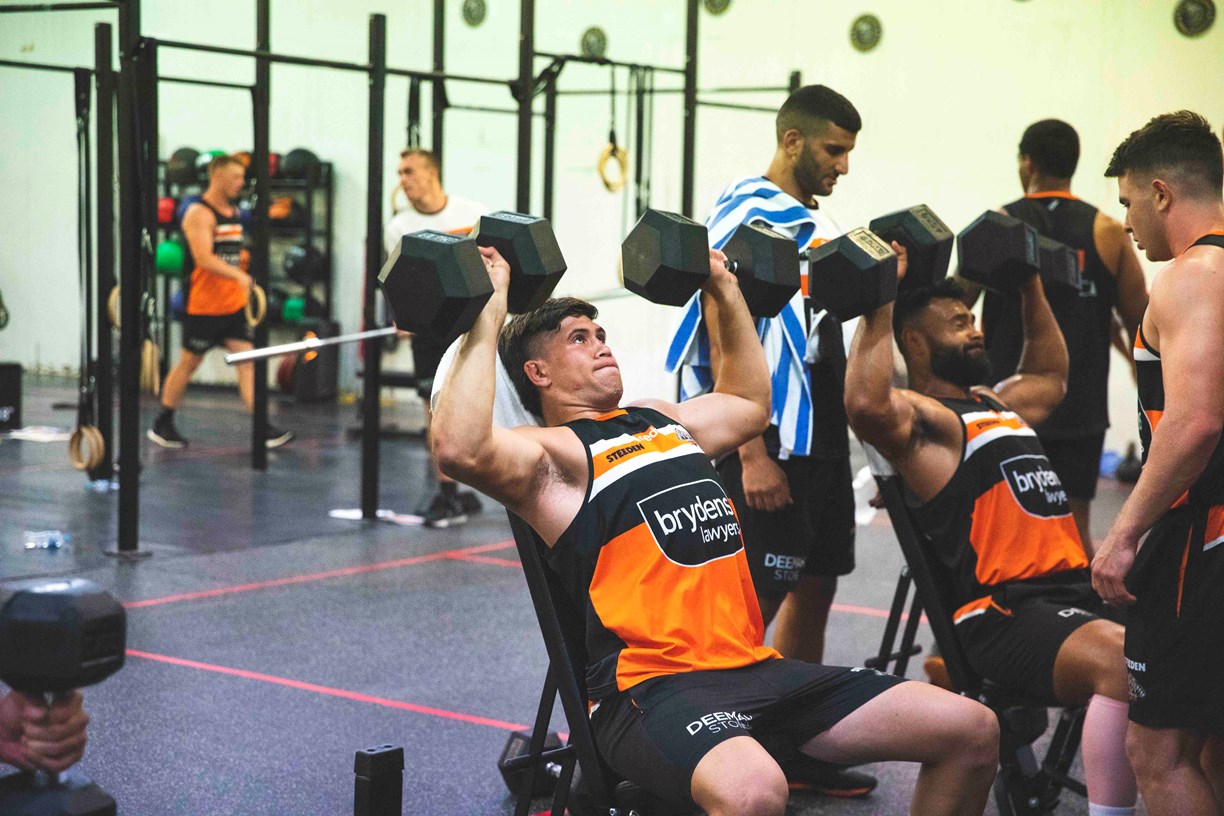 Tamworth Gym Sesh! | Wests Tigers