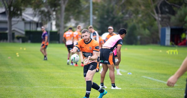 Hastings emotional ahead of milestone match | Wests Tigers