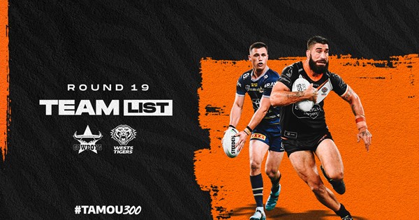NRL Team Announcement: Round 19 | Wests Tigers