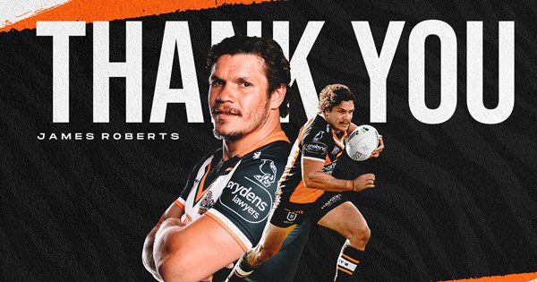 James Roberts announces retirement | Wests Tigers