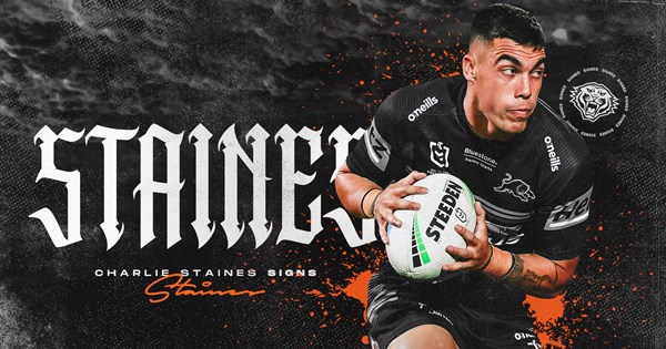 Charlie Staines joins Wests Tigers | Wests Tigers