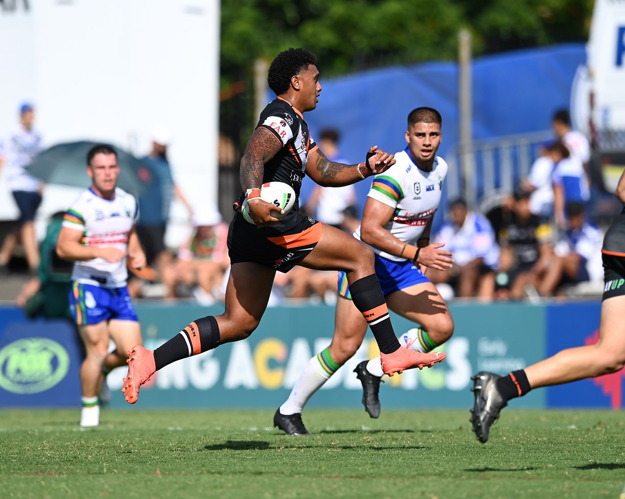 Gallery: Trial vs Raiders | Wests Tigers
