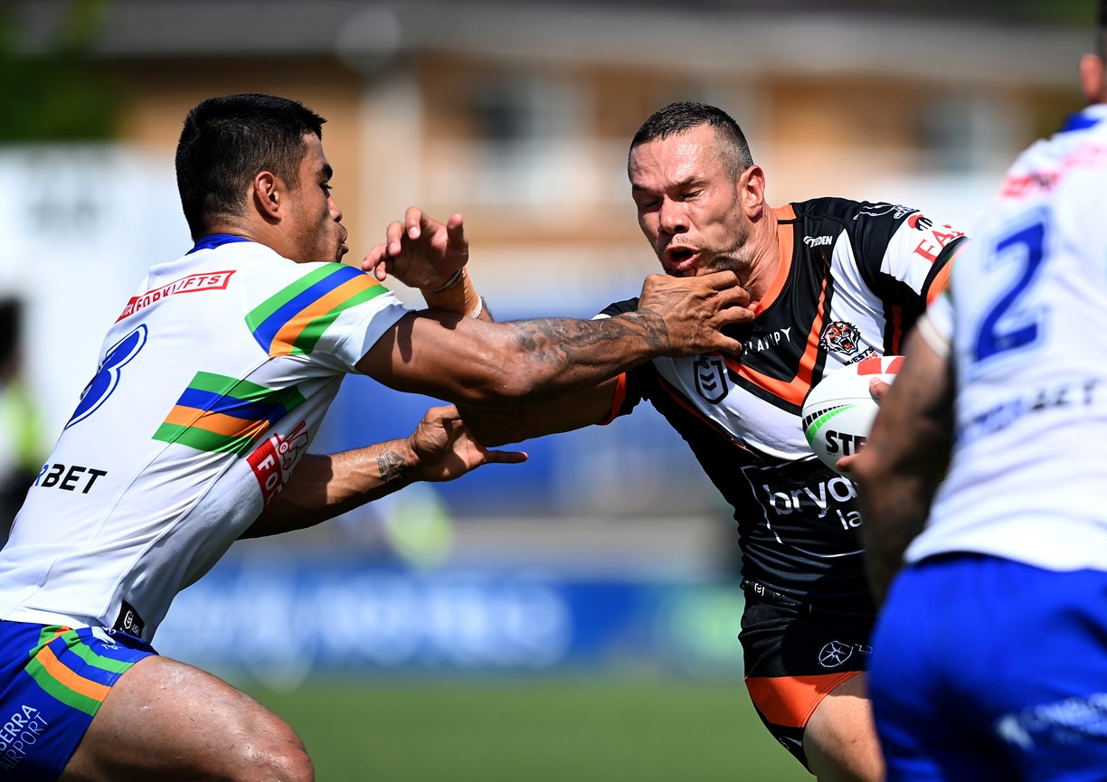 Gallery: Trial vs Raiders | Wests Tigers