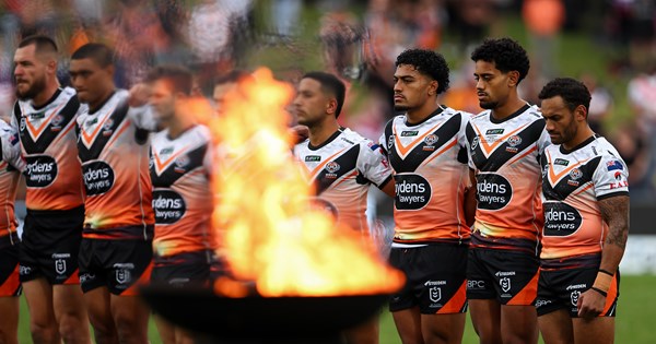 Gallery: ANZAC Round vs Sea Eagles | Wests Tigers