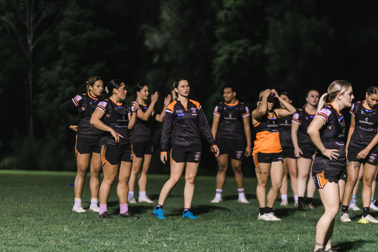 Gallery: NRLW Pre-season | Wests Tigers