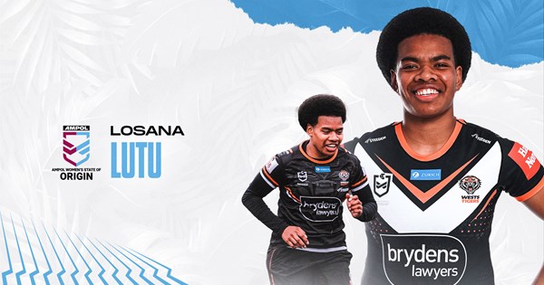 Lutu selected for NSW Under 19s | Wests Tigers
