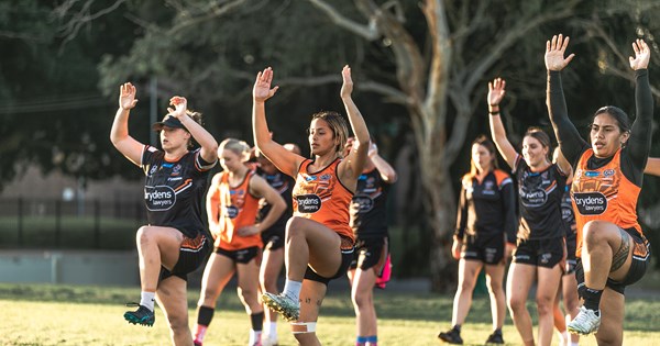 Gallery: NRLW Training Round 4 vs Cowboys | Wests Tigers