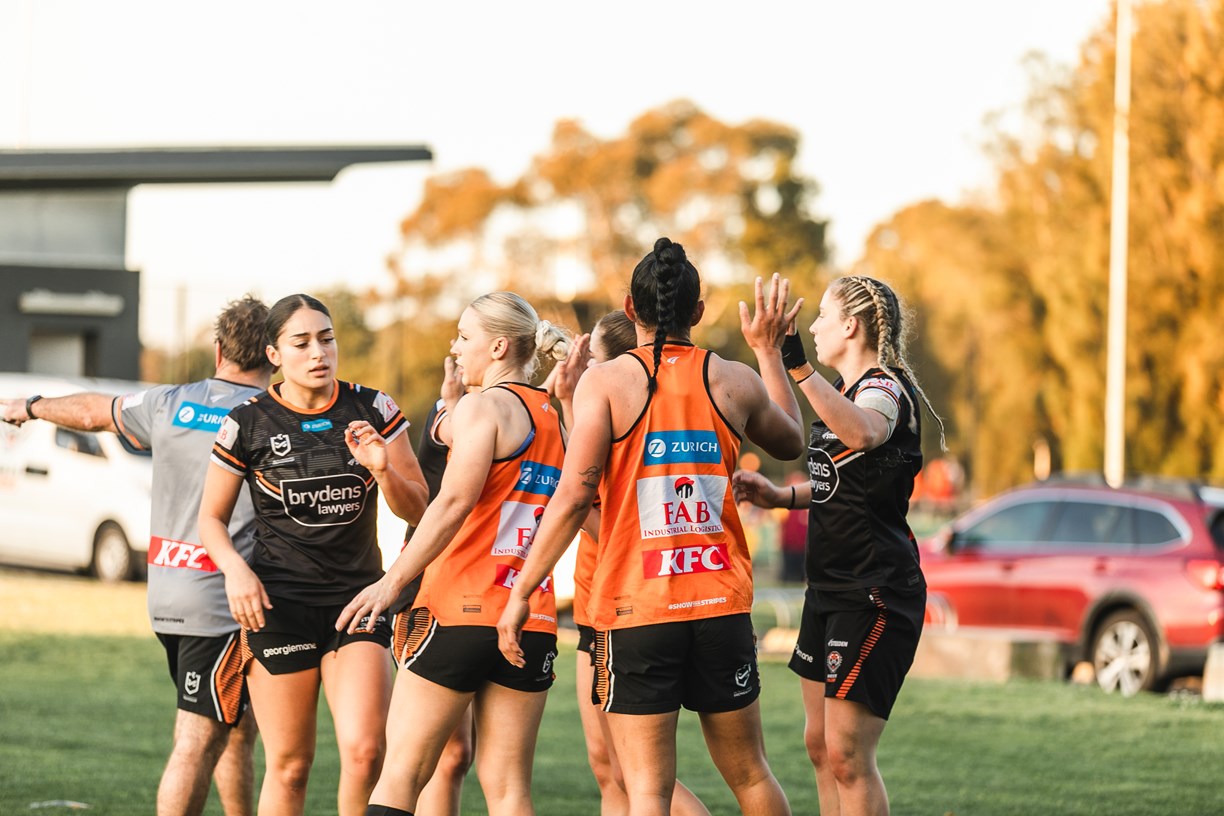 Gallery: NRLW Training Round 4 vs Cowboys | Wests Tigers