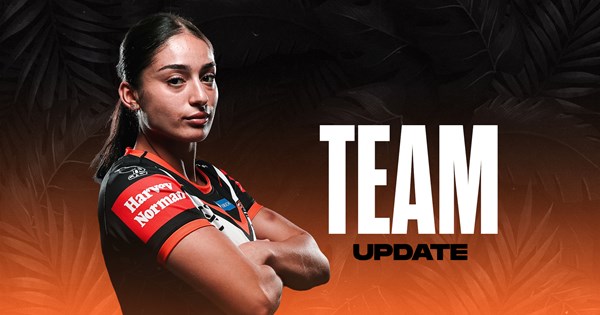 Wests Tigers NRLW vs Brisbane Broncos team update Round 8 | Wests Tigers