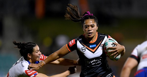 Tufuga and George in line for Kiwi Ferns debut | Wests Tigers