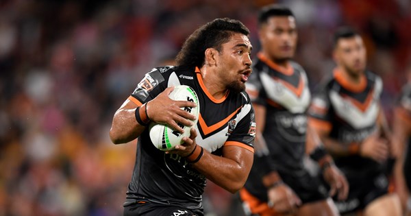 Papali'i released from final year of contract | Wests Tigers
