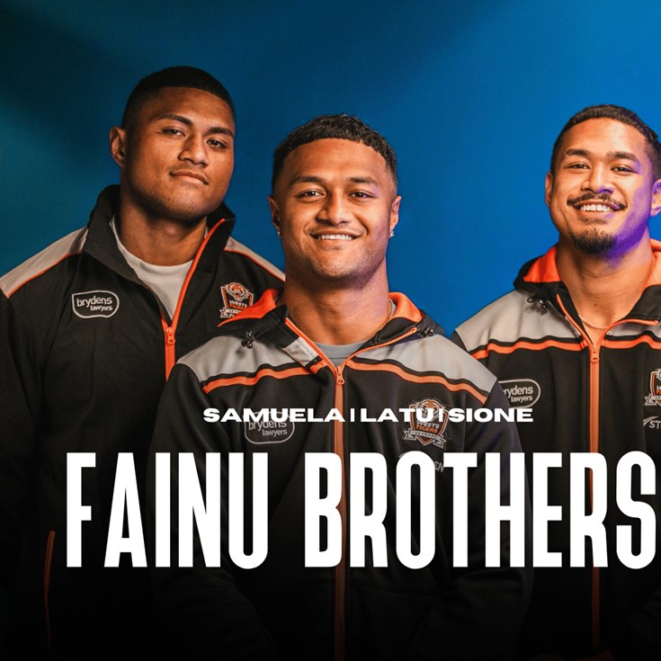 Official NRL profile of Samuela Fainu for Wests Tigers | Wests Tigers