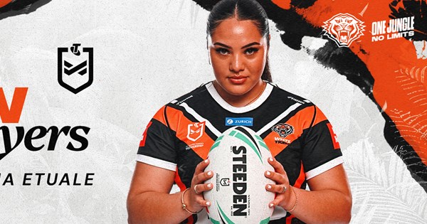 The Players: Iemaima Etuale | Wests Tigers